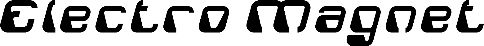 ElectroMagnet font | Fonts2u.com