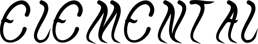 ELEMENTAL Bold font