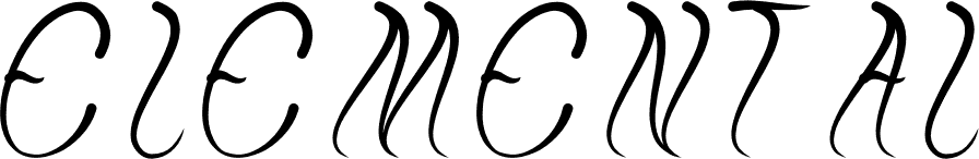 ELEMENTAL font