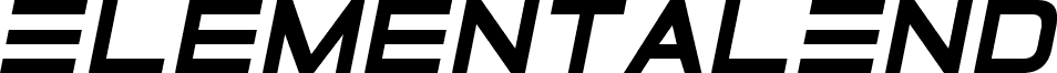 ElementalEnd font