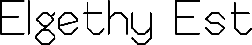 Elgethy Est Square font | Fonts2u.com