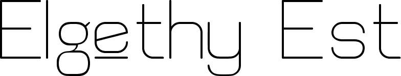 Elgethy Est Upper font | Fonts2u.com