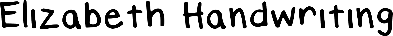 Elizabeth Handwriting Medium font | Fonts2u.com