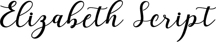 ElizabethScript font