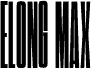 Elong Max Low font | Fonts2u.com