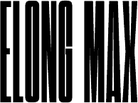 Elong Max Regular font