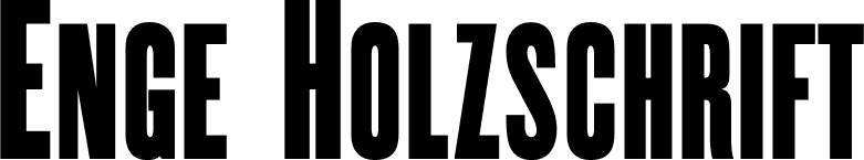 Enge Holzschrift font | Fonts2u.com