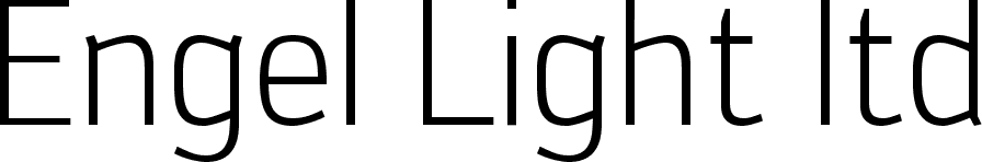 Engel Light ltd font