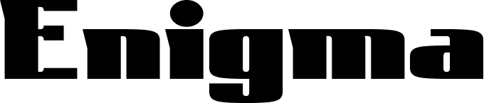 Enigma font