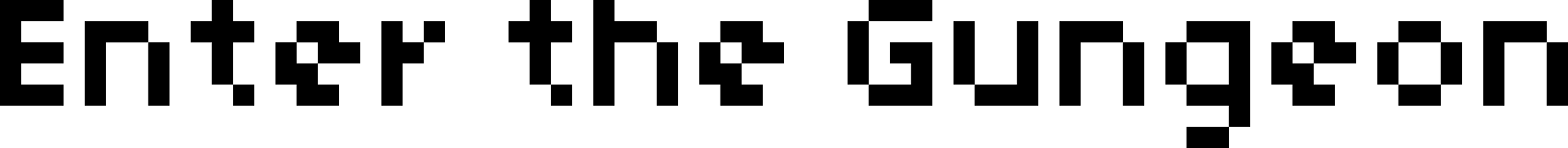 Enter the Gungeon Small Regular font | Fonts2u.com