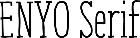 ENYO Serif Regular font | Fonts2u.com