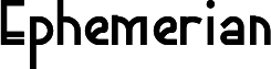 Ephemerian Bold font | Fonts2u.com
