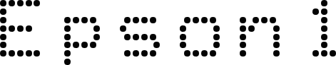 Epson1 font | Fonts2u.com