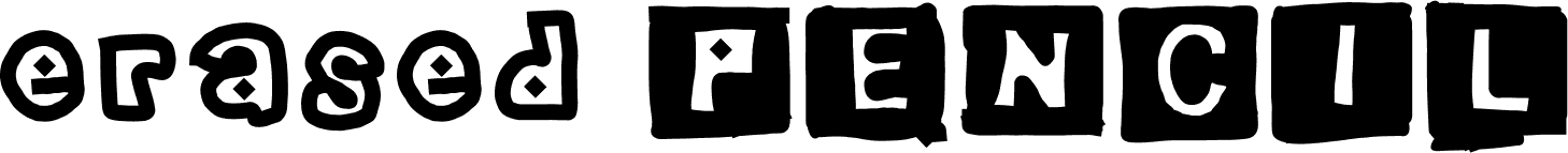 erased PENCIL font | Fonts2u.com