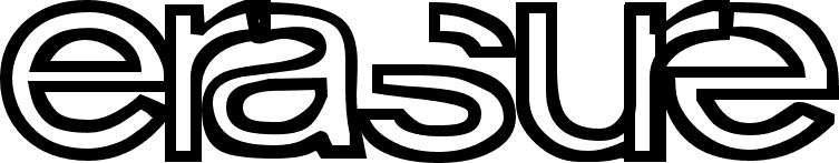 Erasure Regular font