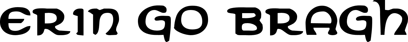 Erin Go Bragh font | Fonts2u.com