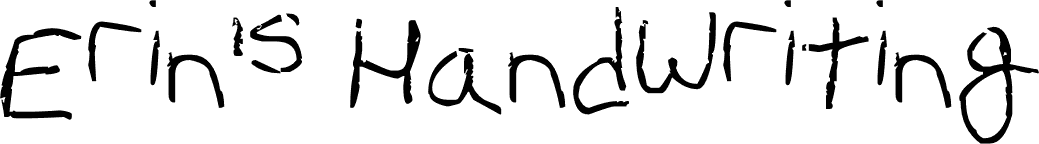 Erin's Handwriting font | Fonts2u.com