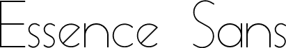 Essence Sans Regular font