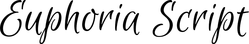 Euphoria Script font