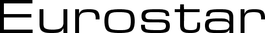 Eurostar Black Extended font