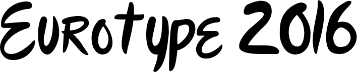 Eurotype 2016 font