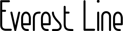 Everest Line font | Fonts2u.com