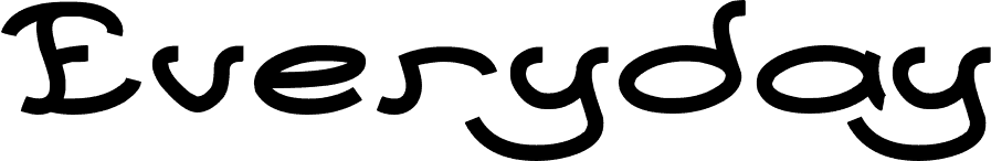 Everyday font | Fonts2u.com