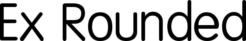 Ex Rounded font | Fonts2u.com