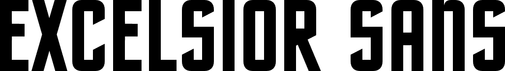 EXCELSIOR SANS font | Fonts2u.com