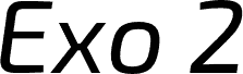 Exo 2 Bold font | Fonts2u.com