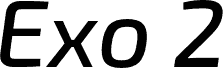 Exo 2 Bold font | Fonts2u.com