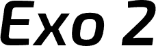 Exo 2 Bold font | Fonts2u.com