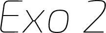 Exo 2 Bold font | Fonts2u.com