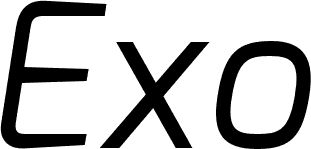 Exo Regular Italic font | Fonts2u.com
