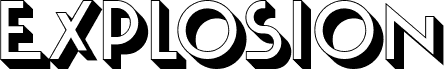 Explosion Book Bold font | Fonts2u.com