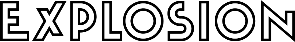 Explosion Filled Regular font | Fonts2u.com