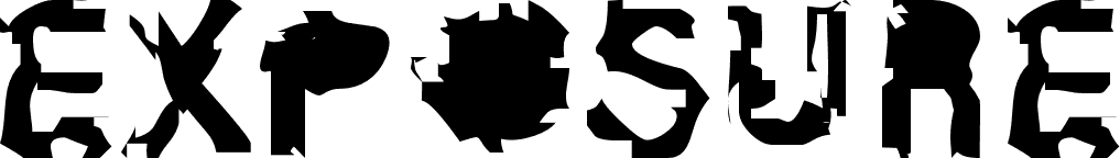 Exposure font