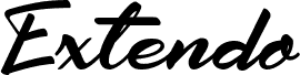 Extendo Italic font | Fonts2u.com