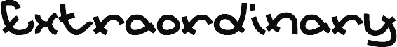 Extraordinary font | Fonts2u.com