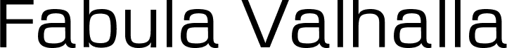 Fabula Valhalla Bold font