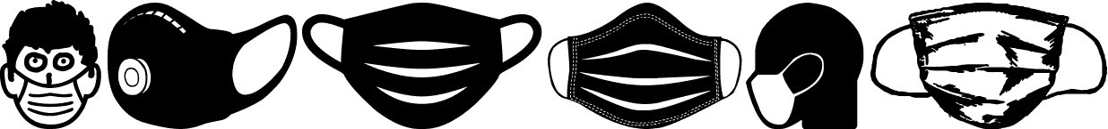 Face Mask font | Fonts2u.com