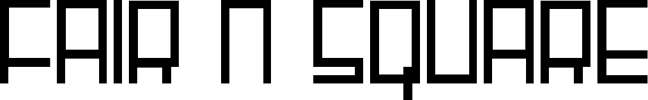 Fair N Square font | Fonts2u.com
