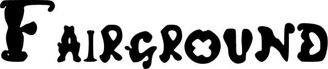 Fairground font