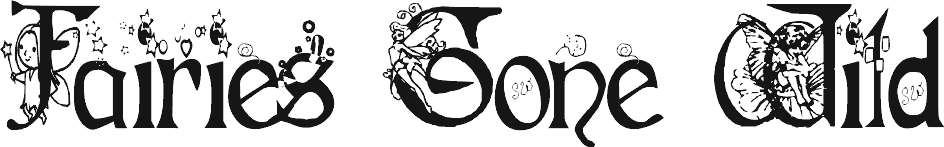 Fairies Gone Wild font | Fonts2u.com