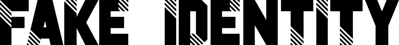 Fake Identity font | Fonts2u.com