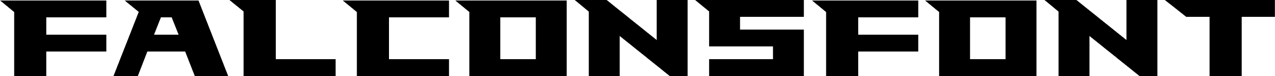 FalconsFont font