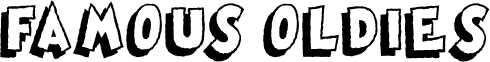 Famous Oldies Black font | Fonts2u.com