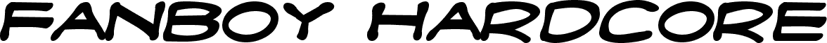 Fanboy Hardcore font | Fonts2u.com