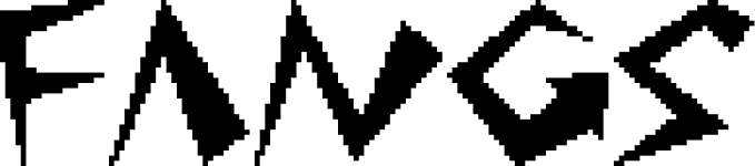 Fangs 2 Regular font | Fonts2u.com
