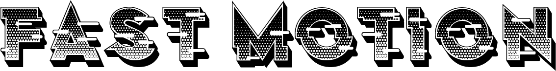 Fast Motion Regular font | Fonts2u.com